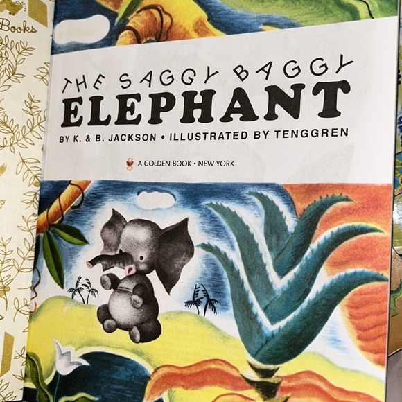 Little Golden Books | Other | New A Little Golden Book The Saggy Baggy ...